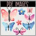 Bulletin Board Display Kit Printable Teacher Bulletin Board Butterfly ...