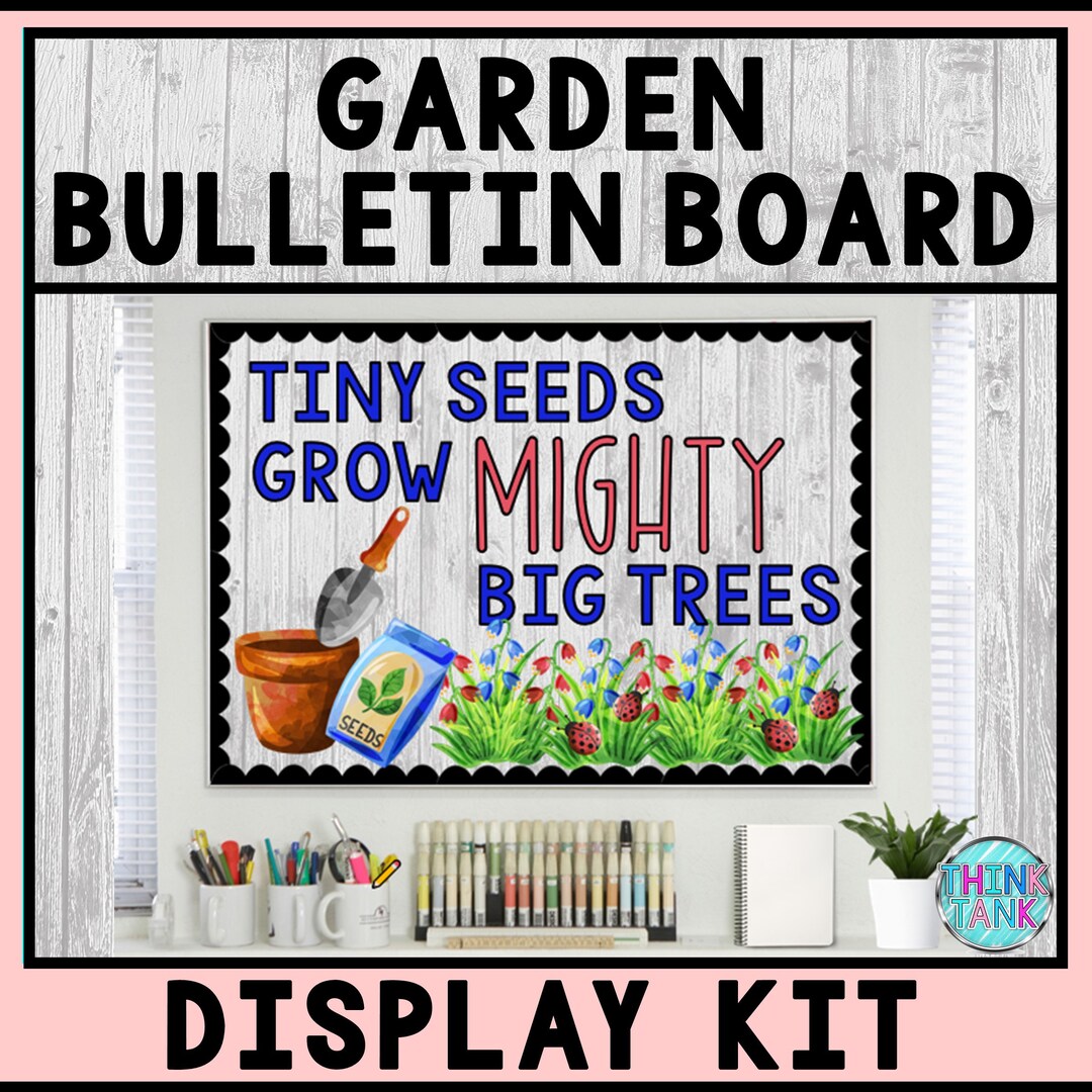 Bulletin Board Display Kit - Printable Teacher Bulletin Board – Tiny ...
