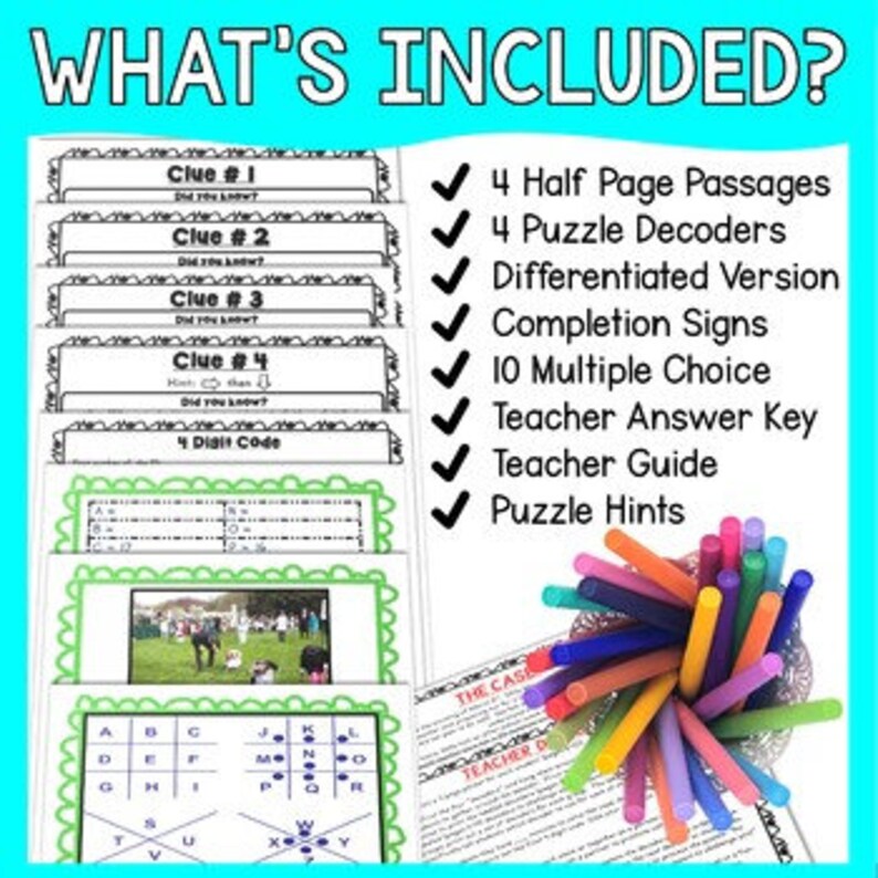 Easter ESCAPE ROOM - Reading Comprehension - Traditions Around the ...