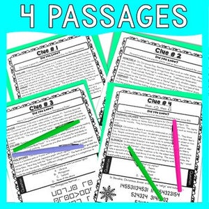 Christmas Around the World ESCAPE ROOM - Reading Comprehension - No ...