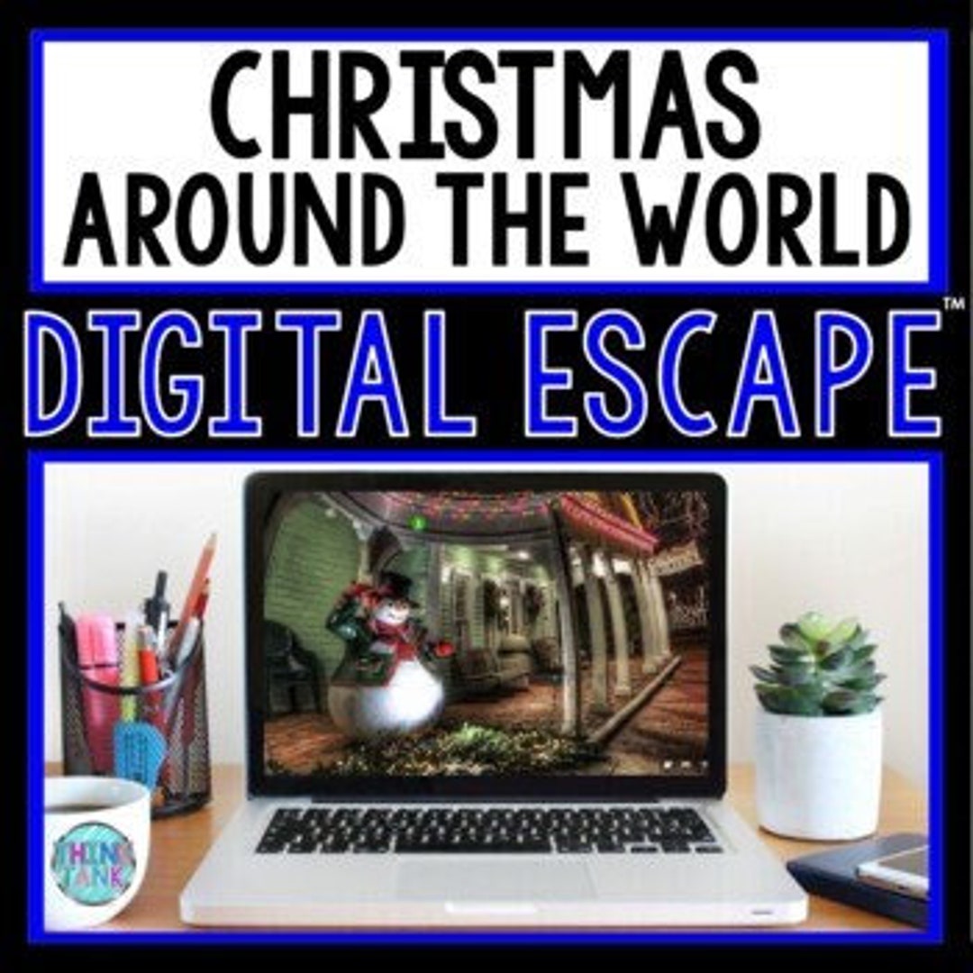 Christmas Around the World DIGITAL ESCAPE ROOM Holiday Activity - Etsy