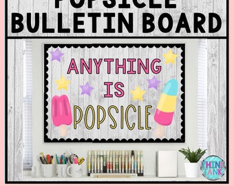 Anything is Popsicle Bulletin Board - Etsy