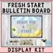 Printable Bulletin Board Display Kit - Teacher Bulletin Board – Fresh ...