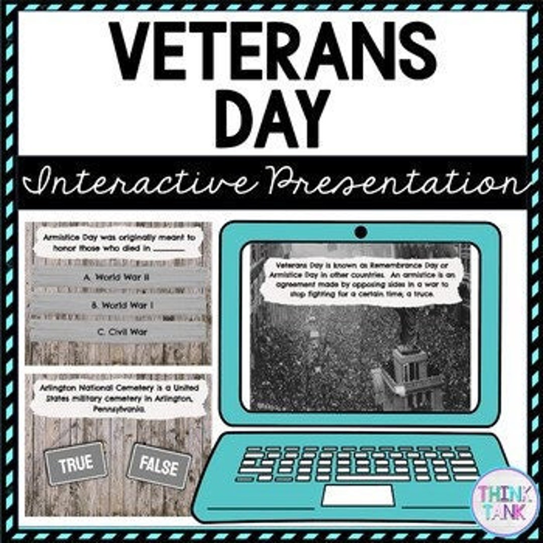 Veterans Day Interactive Google Slides™ Presentation | Distance ...