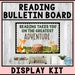 Bulletin Board Display Kit - Printable Teacher Bulletin Board – Reading ...