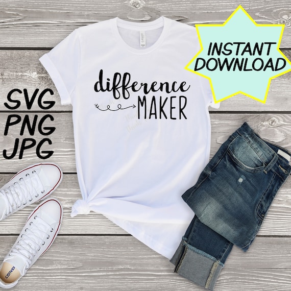 Scrapbooking Paper, Party & Kids Difference Maker svg for teachers cut ...