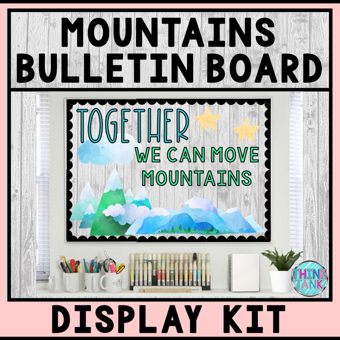 Printable Bulletin Board Display Kit - Teacher Bulletin Board ...