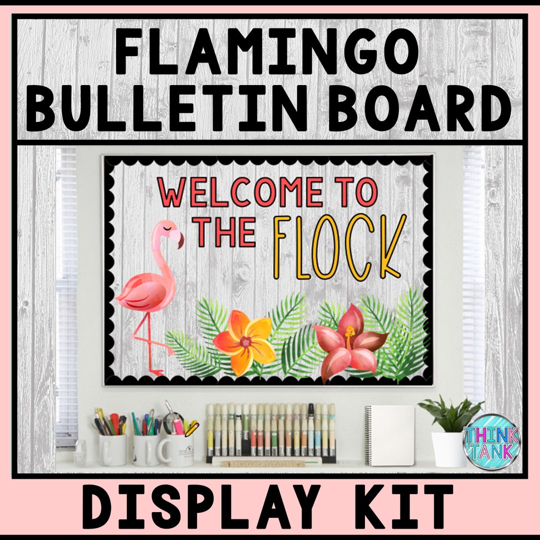 Printable Bulletin Board Display Kit - Teacher Bulletin Board – Welcome ...