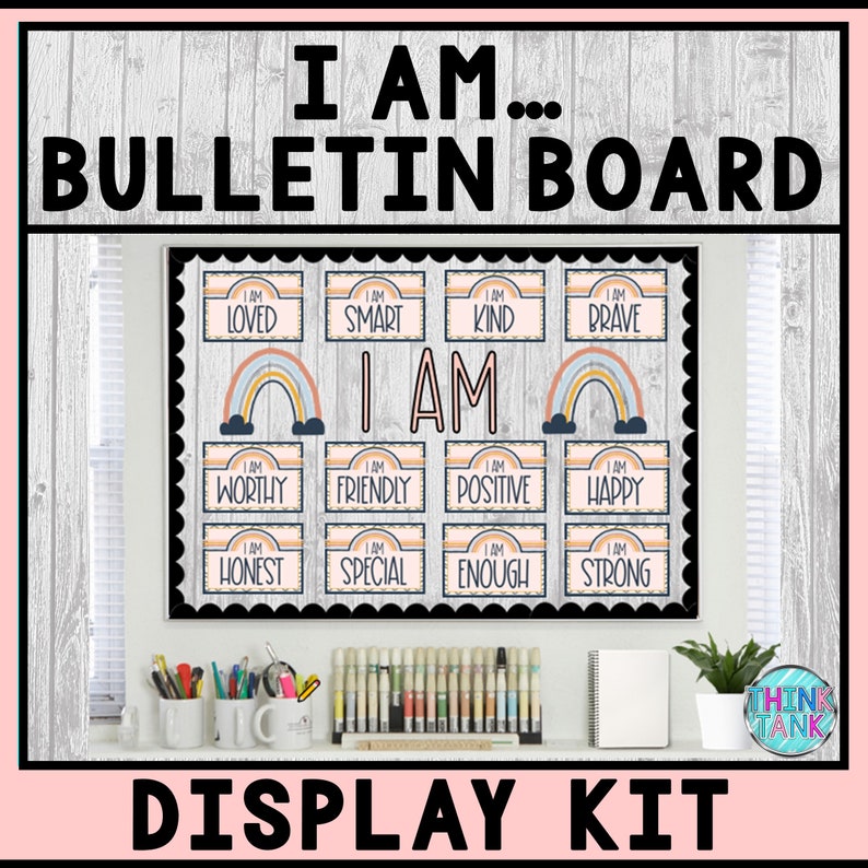 Printable Bulletin Board Display Kit Teacher Bulletin Board - Etsy