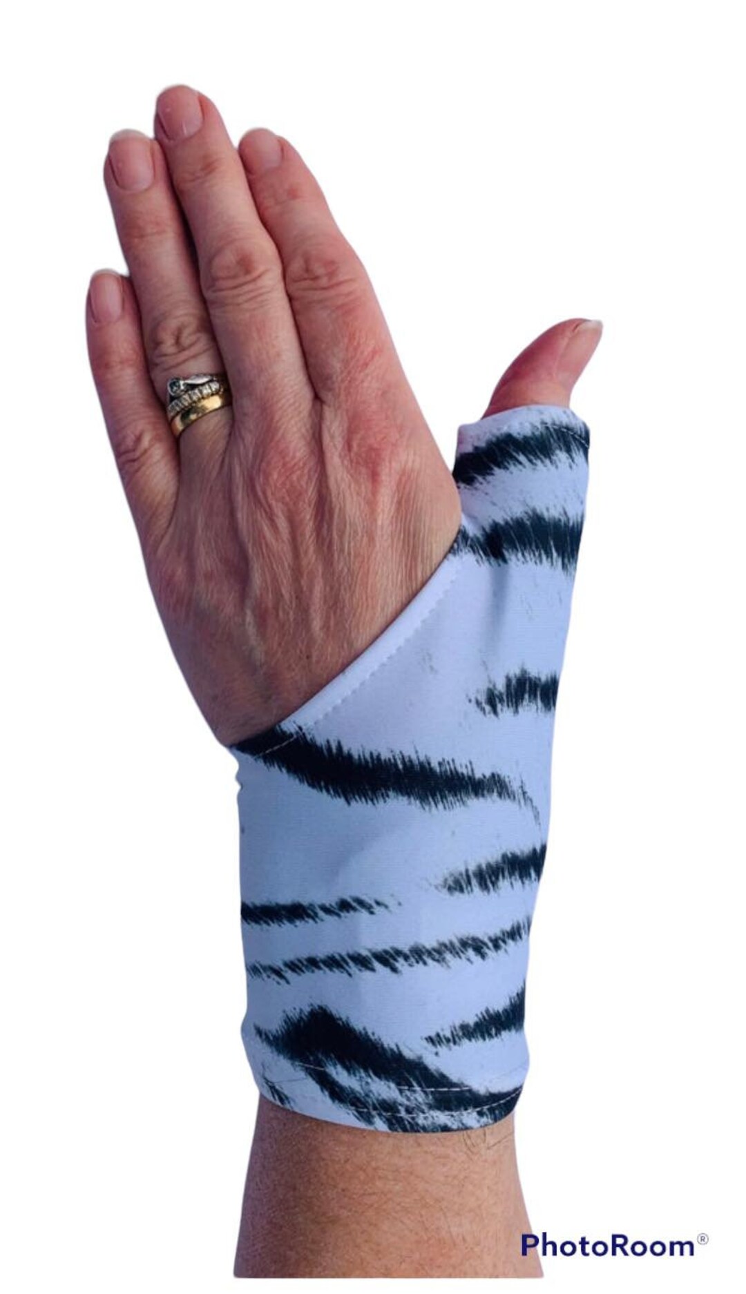 1 Pair of Short Thumb Splint Covers Zebra - Etsy