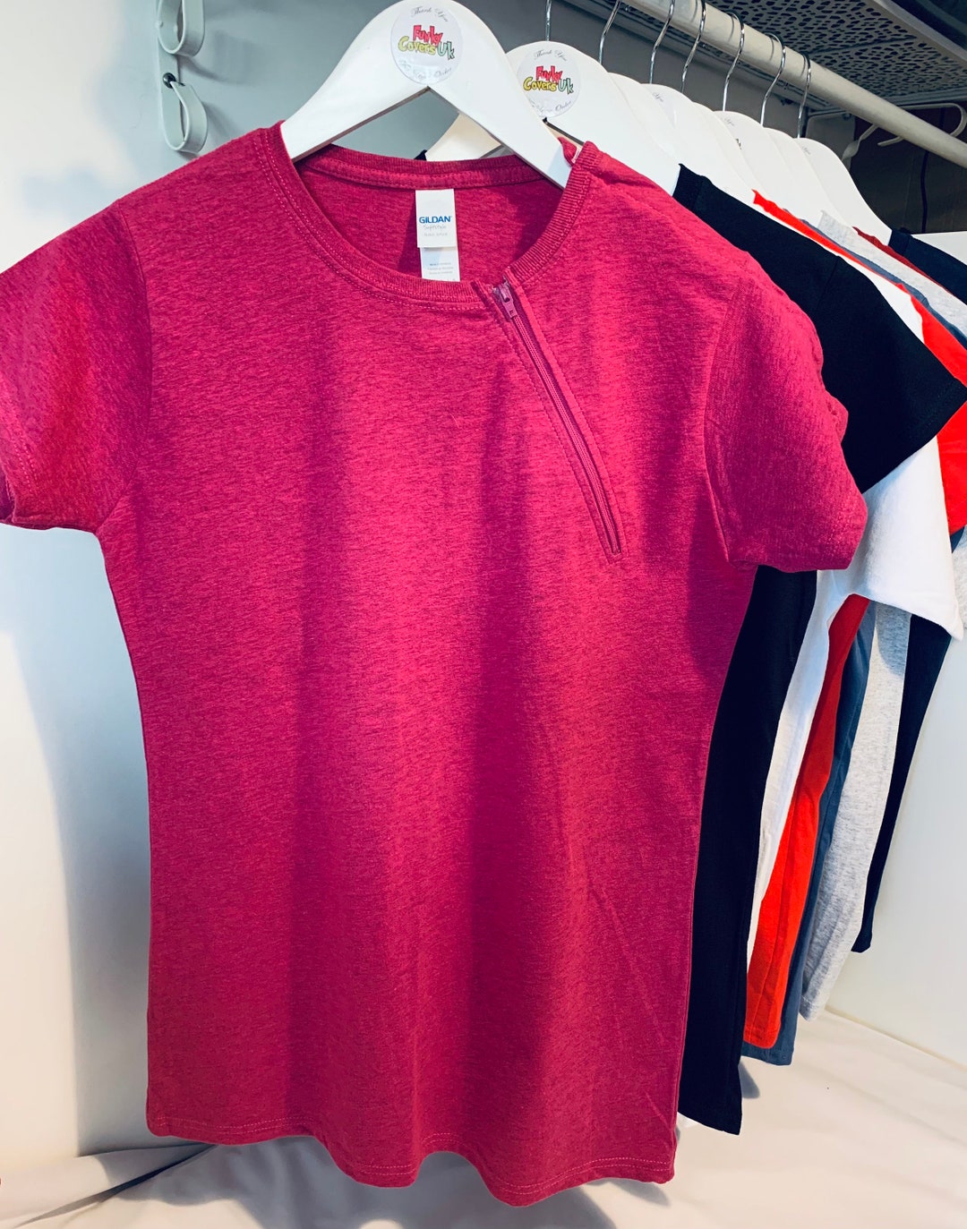 Ladies T-shirt Rotator Cuff/shoulder Surgery Rehab Wear. Makes Dressing ...