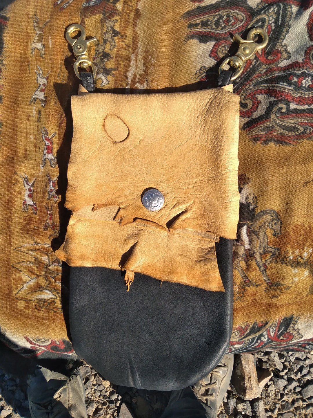 Hand Made Leather Pouch - Etsy