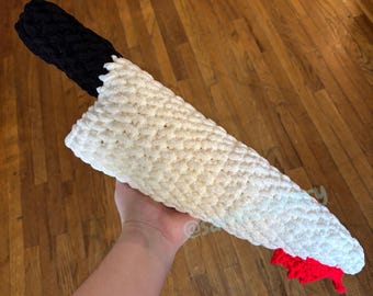 Chef Knife - PDF Crochet PATTERN, Ghost, Love, Horror, Blood, Knife ...