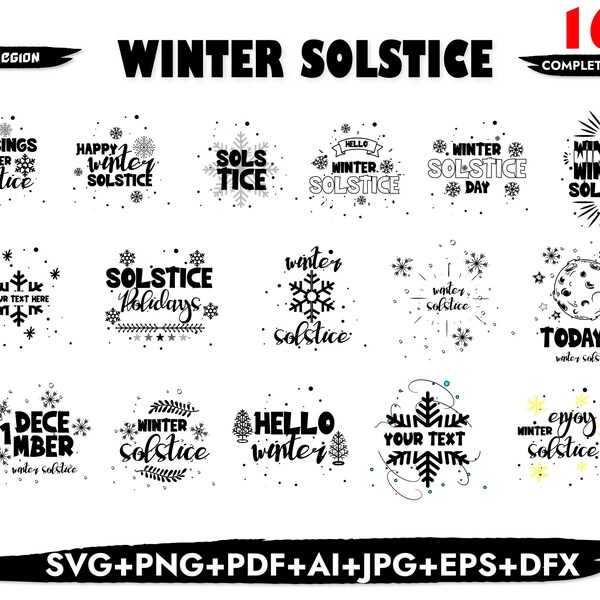 Solstice Svg - Etsy