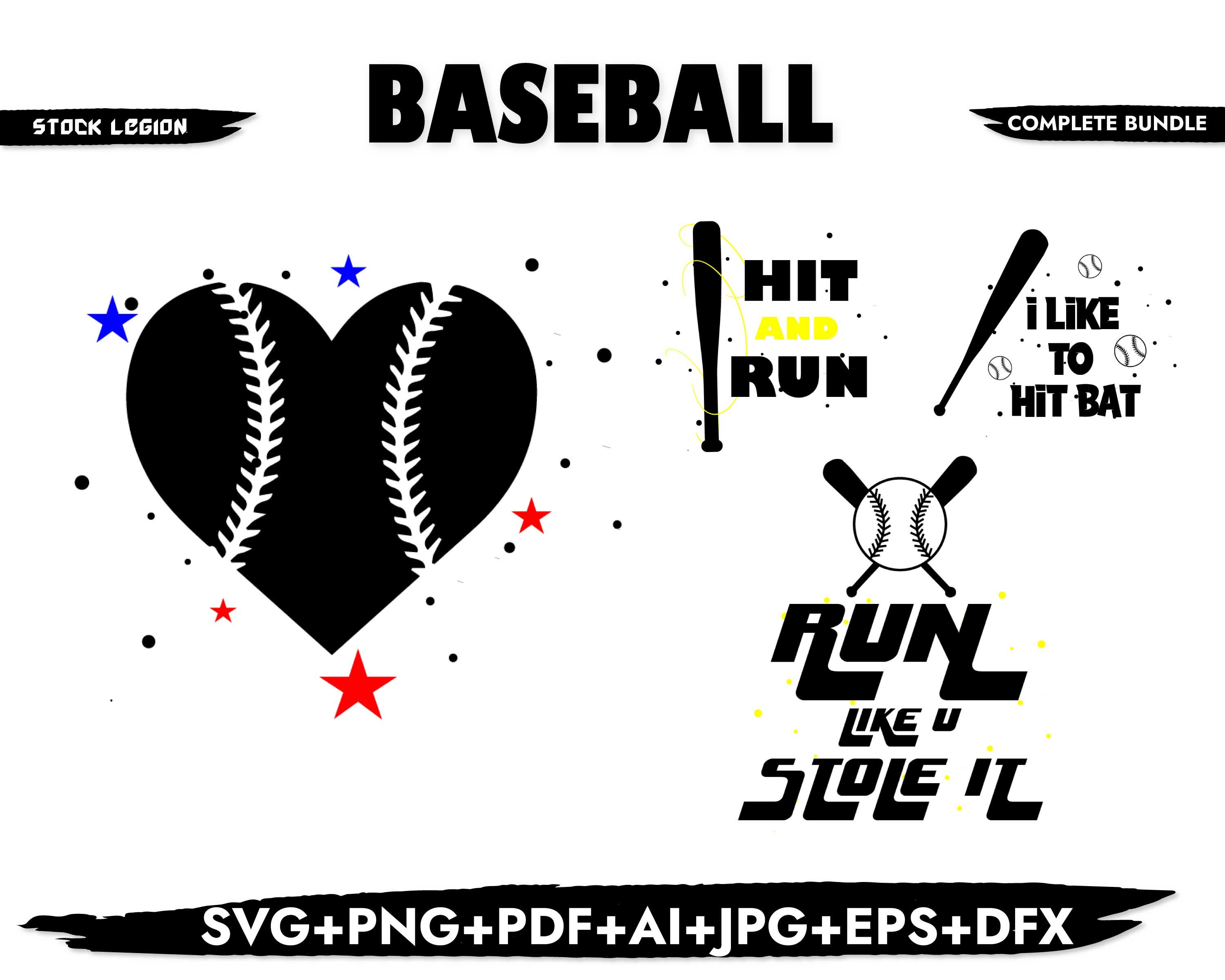 41 Baseball Svg Svg Bundle Softball Svg Cheer Svg Vector Etsy