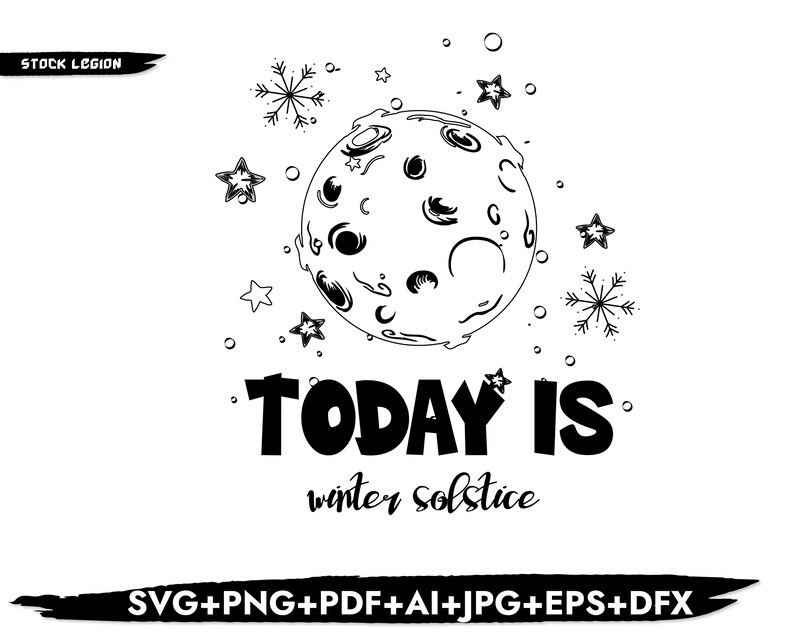 WINTER SOLSTICE SVG Today is Winte Solstice Cricut Svg / - Etsy