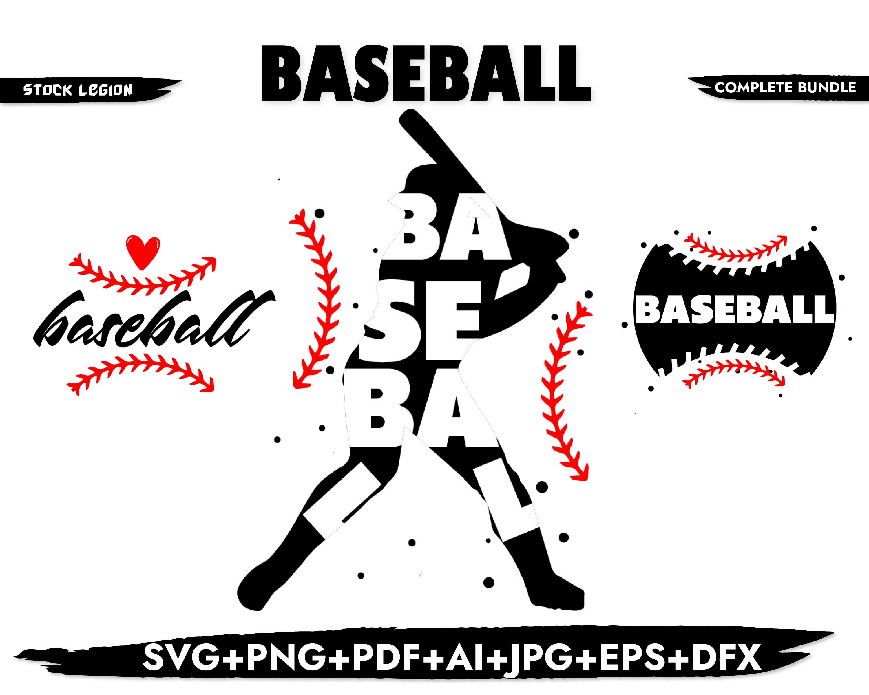 41 Baseball Svg Svg Bundle Softball Svg Cheer Svg Vector Etsy
