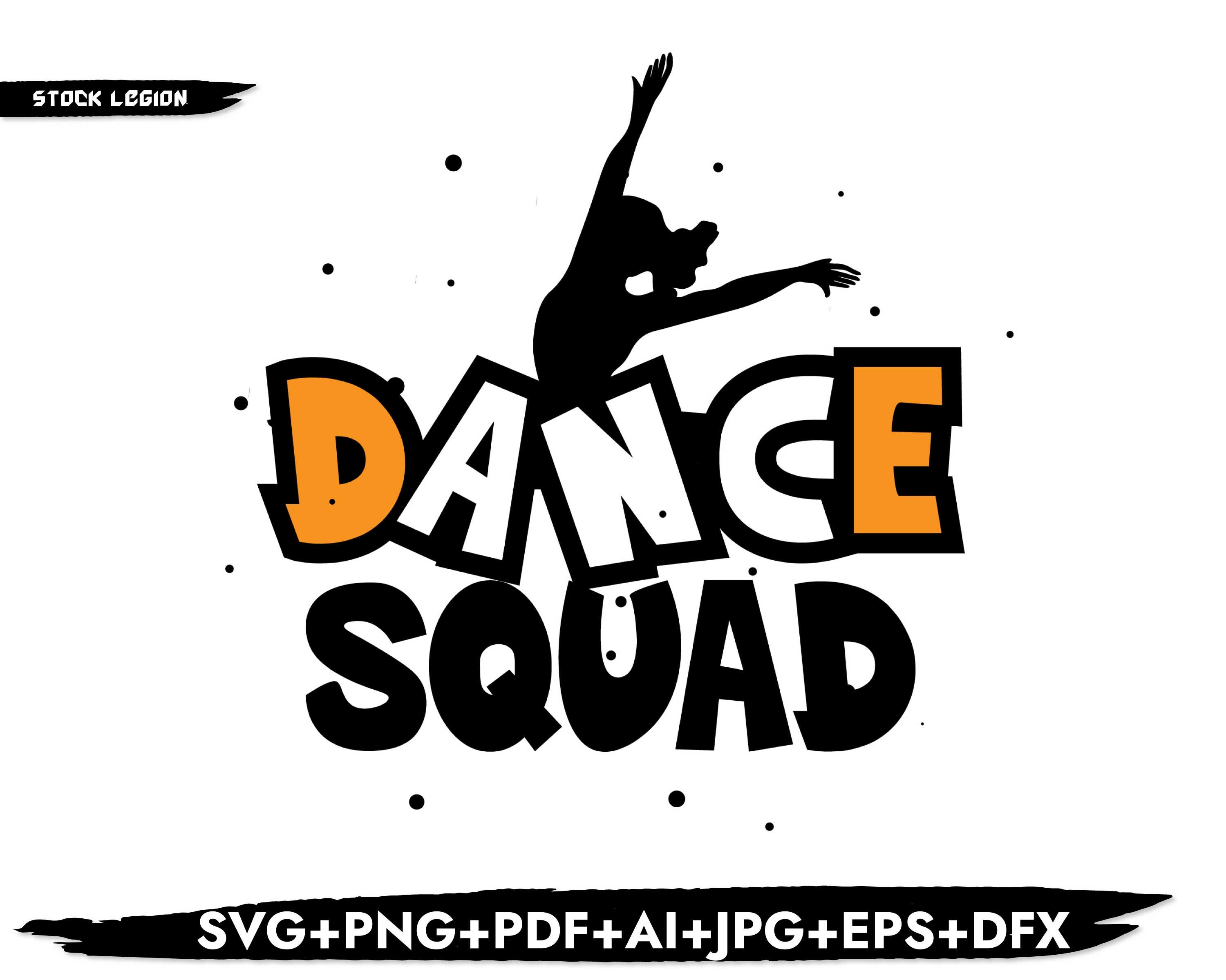 DANCE SQUAD SVG dance squad svg chemise de maman danse - Etsy France