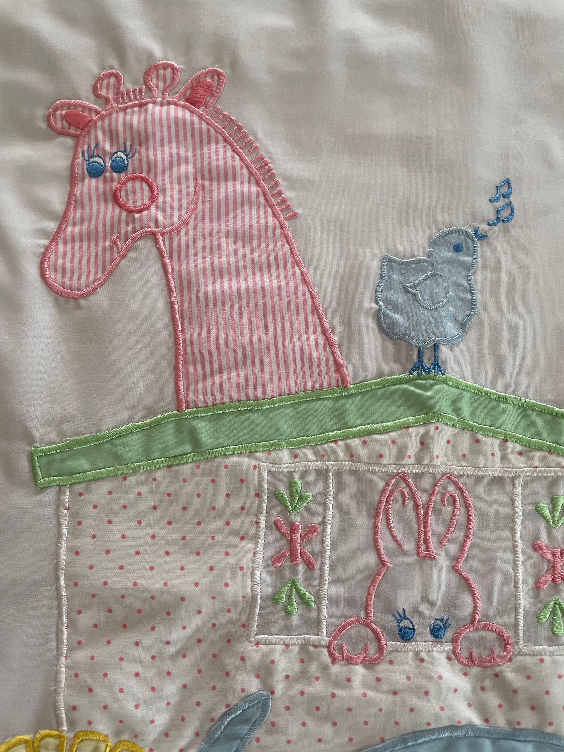 Noahs Ark Baby Cot Panel - Etsy