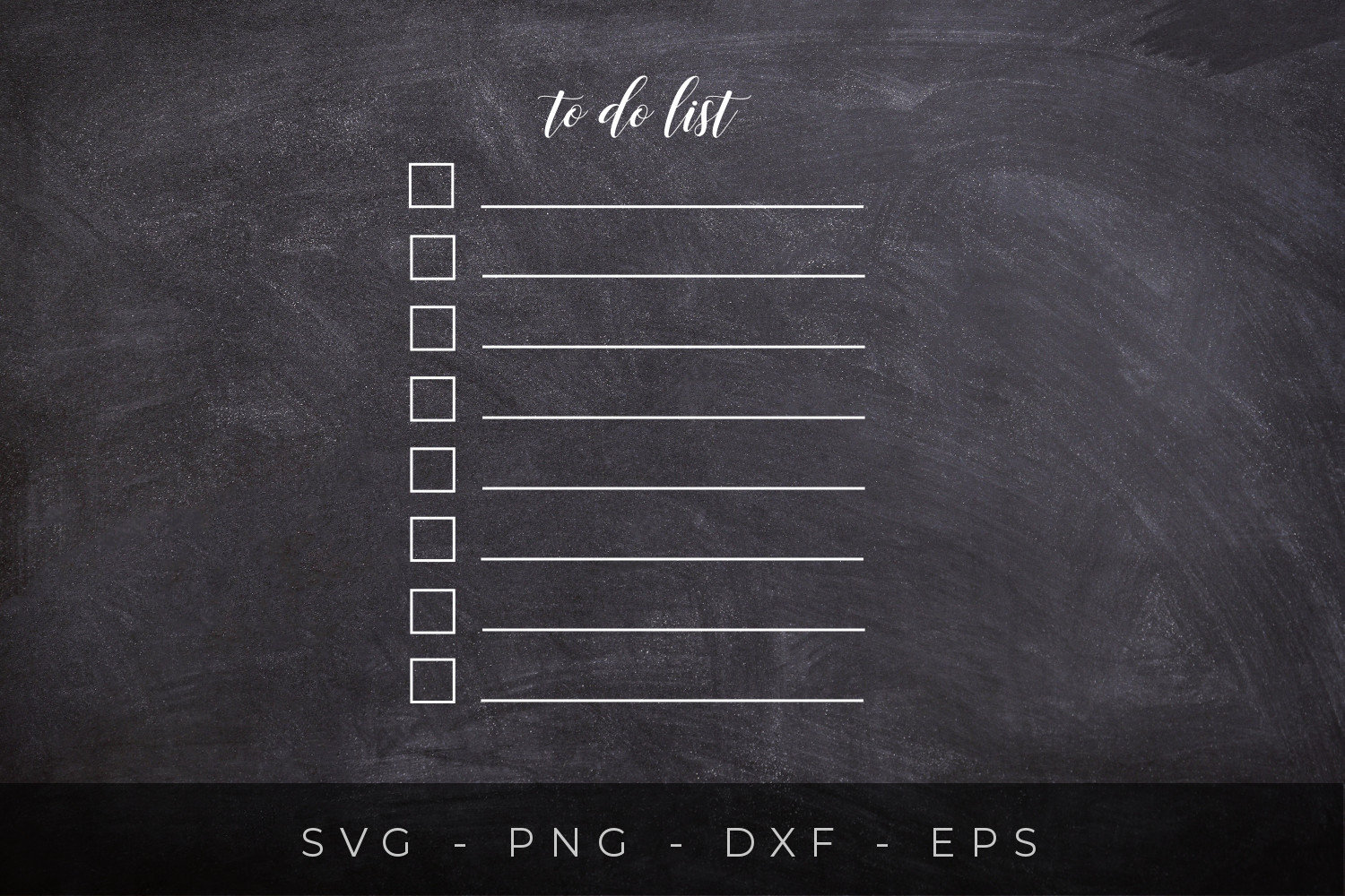 To Do List SVG, to Do List Cut Files, Planner Inserts Svg Cut Files - Etsy