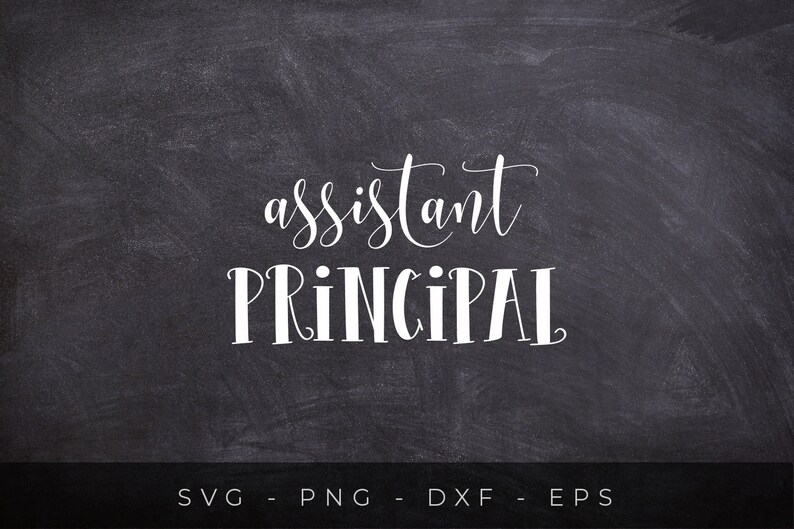 Assistant Principal SVG Back to School SVG Teacher PNG Mug - Etsy