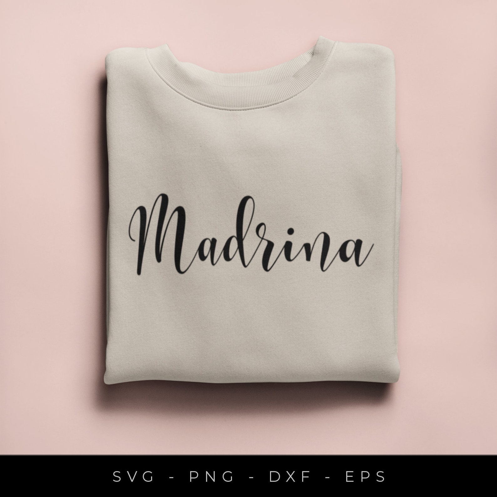 Madrina Svg, Padrino Svg, Godparents Cut Files, Spanish Cutting File ...