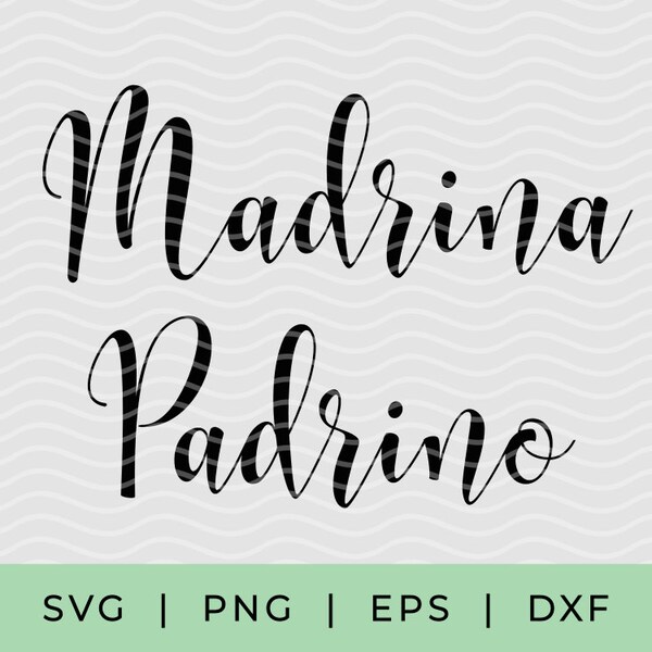 Madrina Svg - Etsy