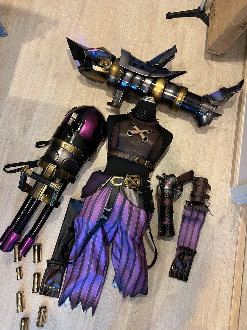 Jinx Arcane Costume Full Set Custom Made - Etsy