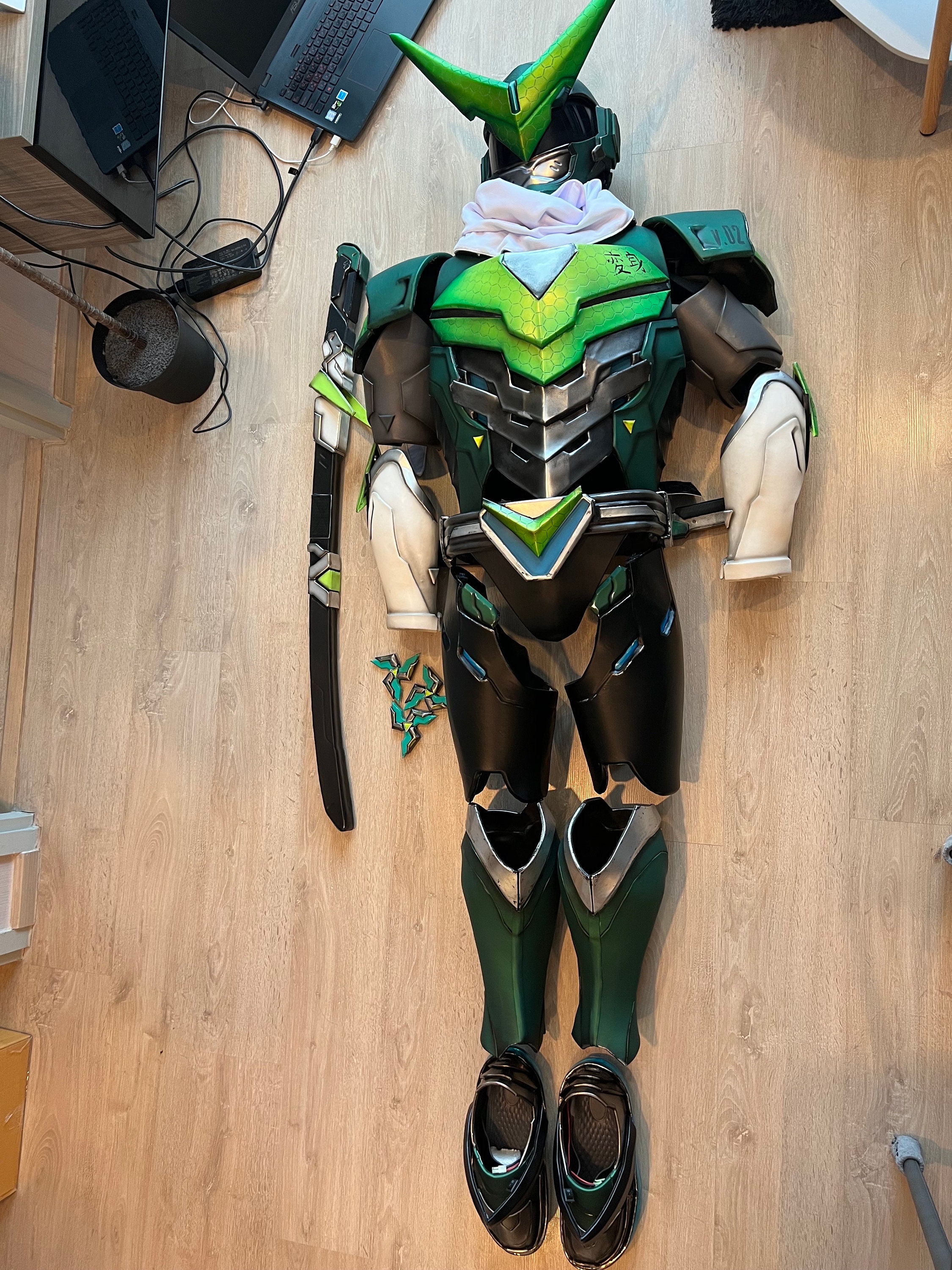 Genji Sentai Skin Overwatch Custom Made Order - Etsy