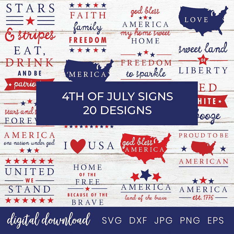 Patriotic Sign - Etsy