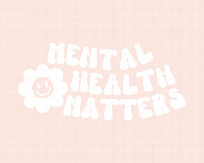 Mental Health Matters Svg Retro Svg Smiley Face Shirt Retro Etsy