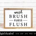 Farmhouse Bathroom Signs Bundle, Farmhouse Sign Svg Bundle, Making ...