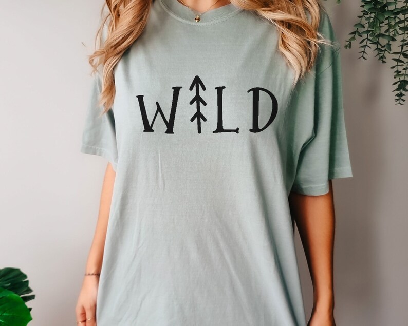 Wild Svg, Fun Camping Outfit, Wild T-shirt, Camping Shirt, Camping ...