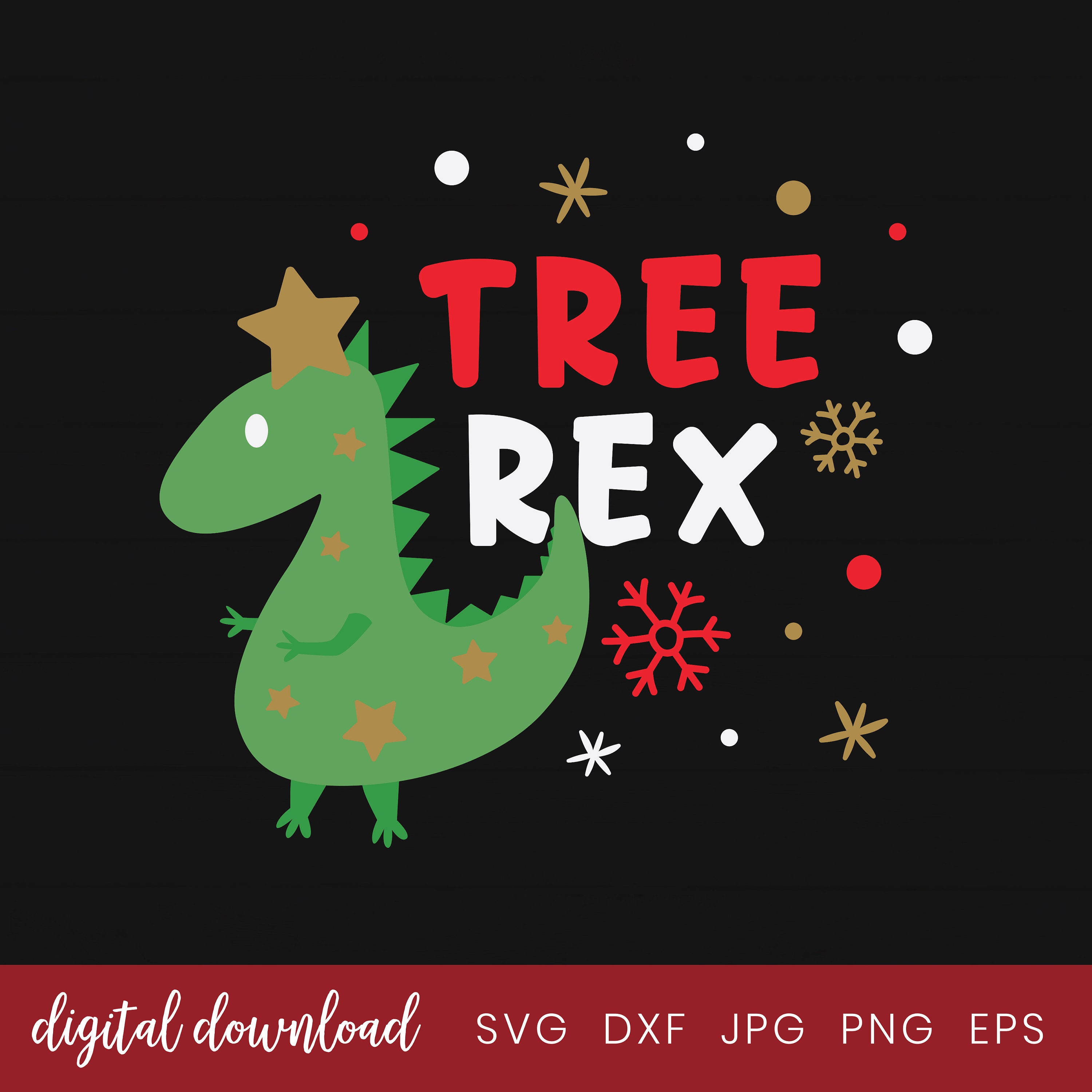 Tree Rex Svg Christmas Shirts for Boys and Girls Christmas - Etsy