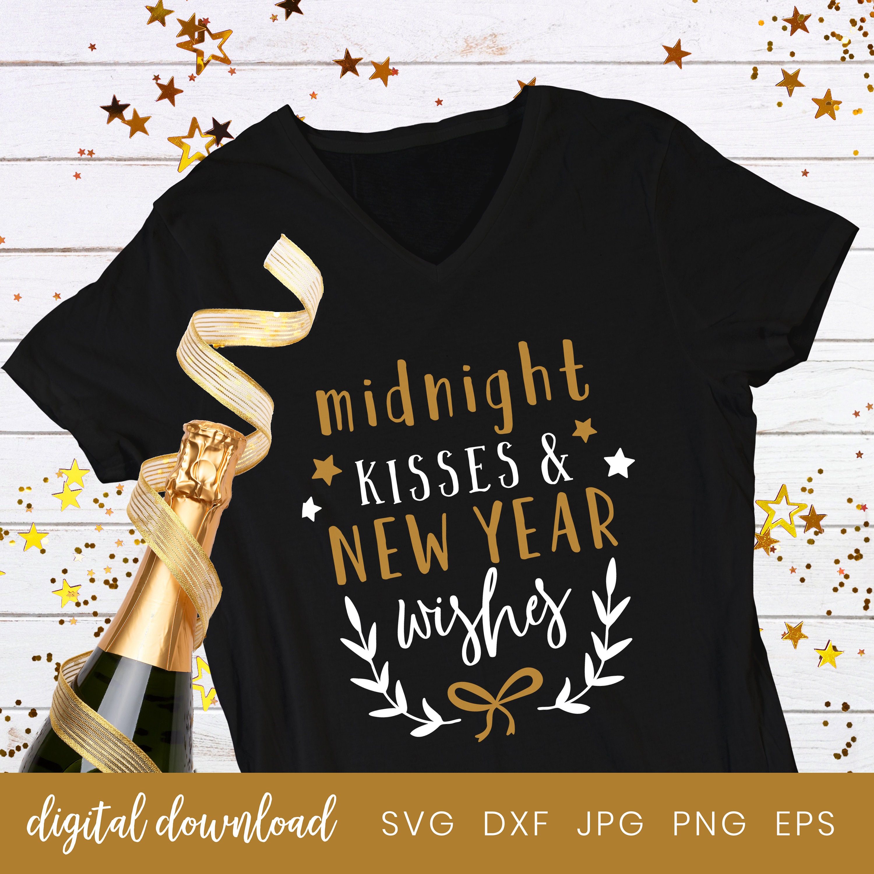 New Year Bundle Svg New Year's Eve svg files for Cricut | Etsy
