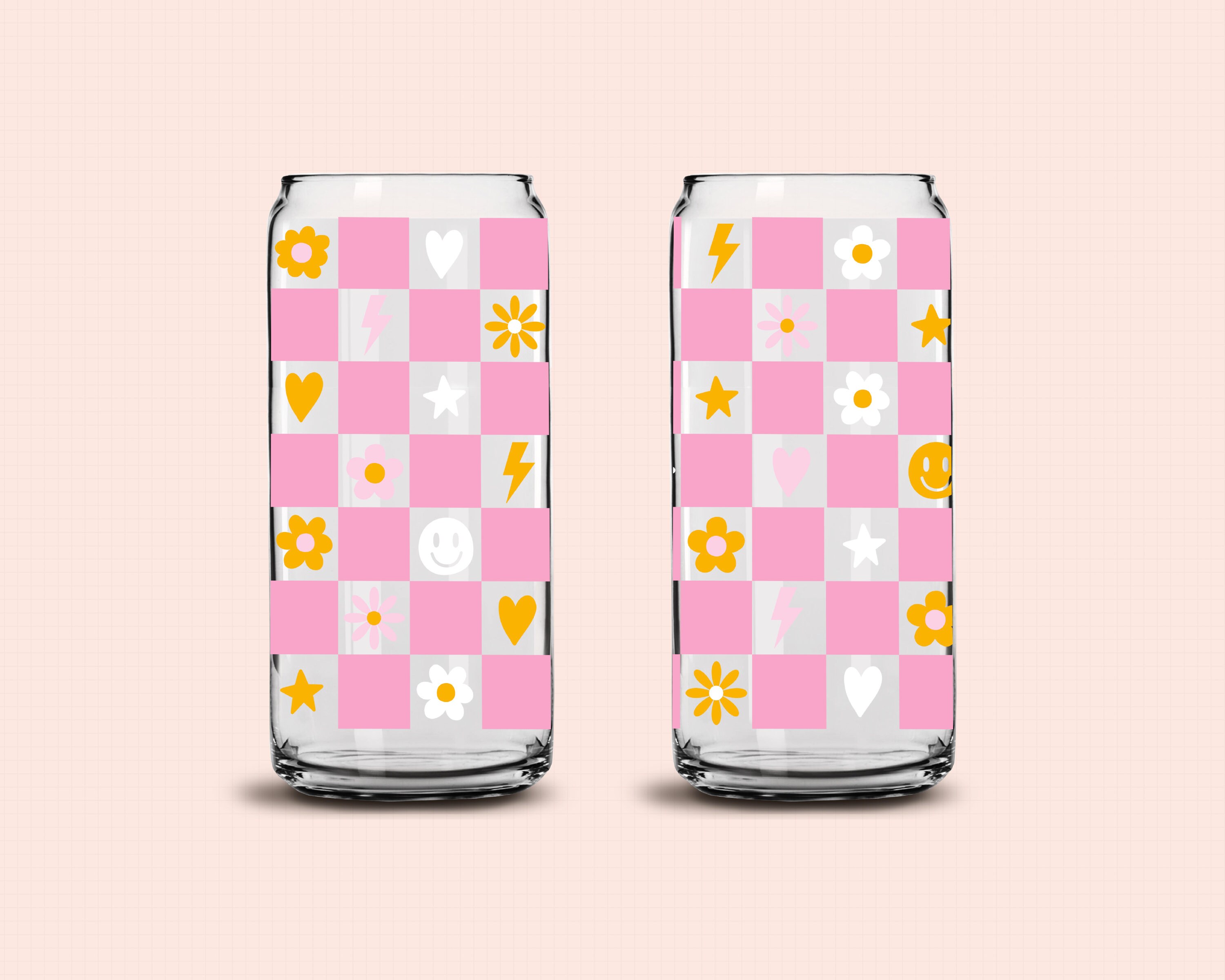 Checkers Svg Iced Coffee Cup Svg Libbey Glass Svg Beer Can - Etsy