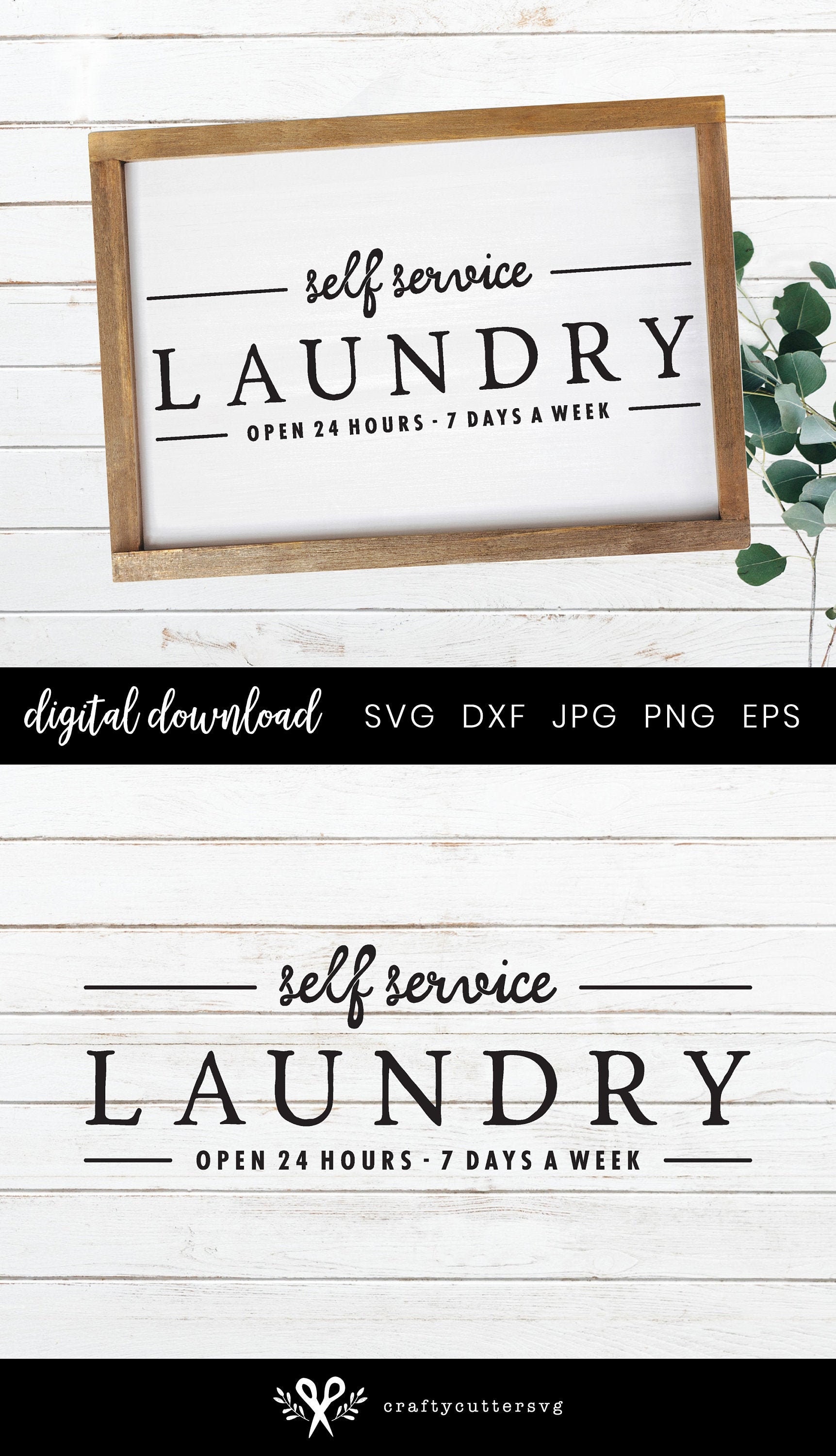 Self Service Laundry Svg Laundry Digital Cutting File | Etsy