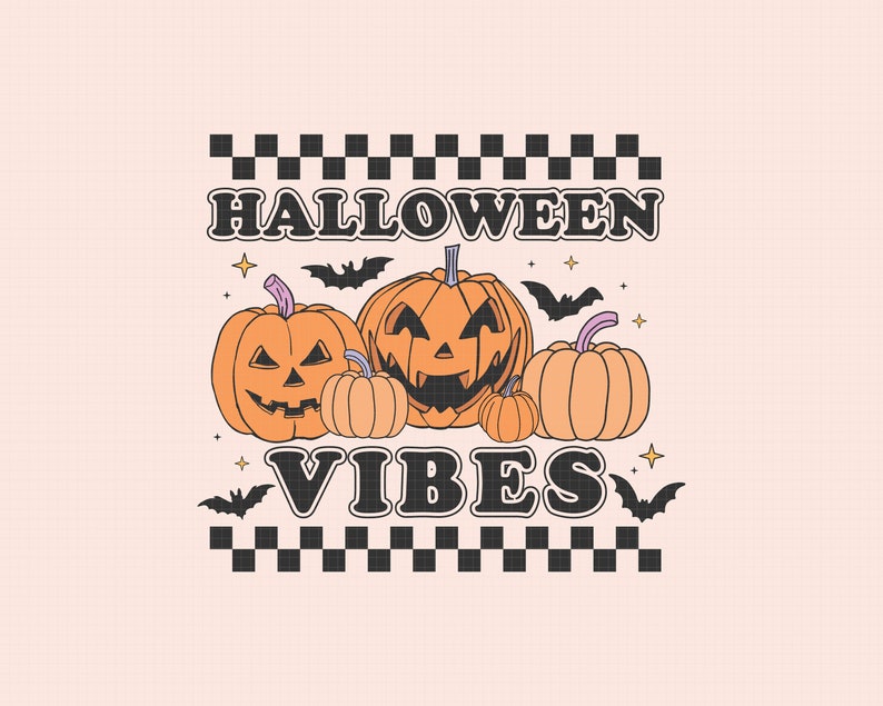 Halloween Vibes, Vintage Halloween Png, Halloween Png, Sublimation ...