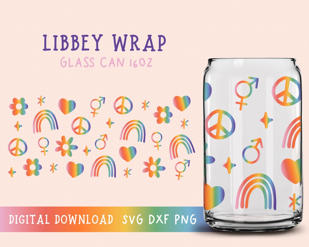 Pride Full Wrap, LGBTQ Svg, Pride Month Svg, Pride Full Wrap, 20oz ...