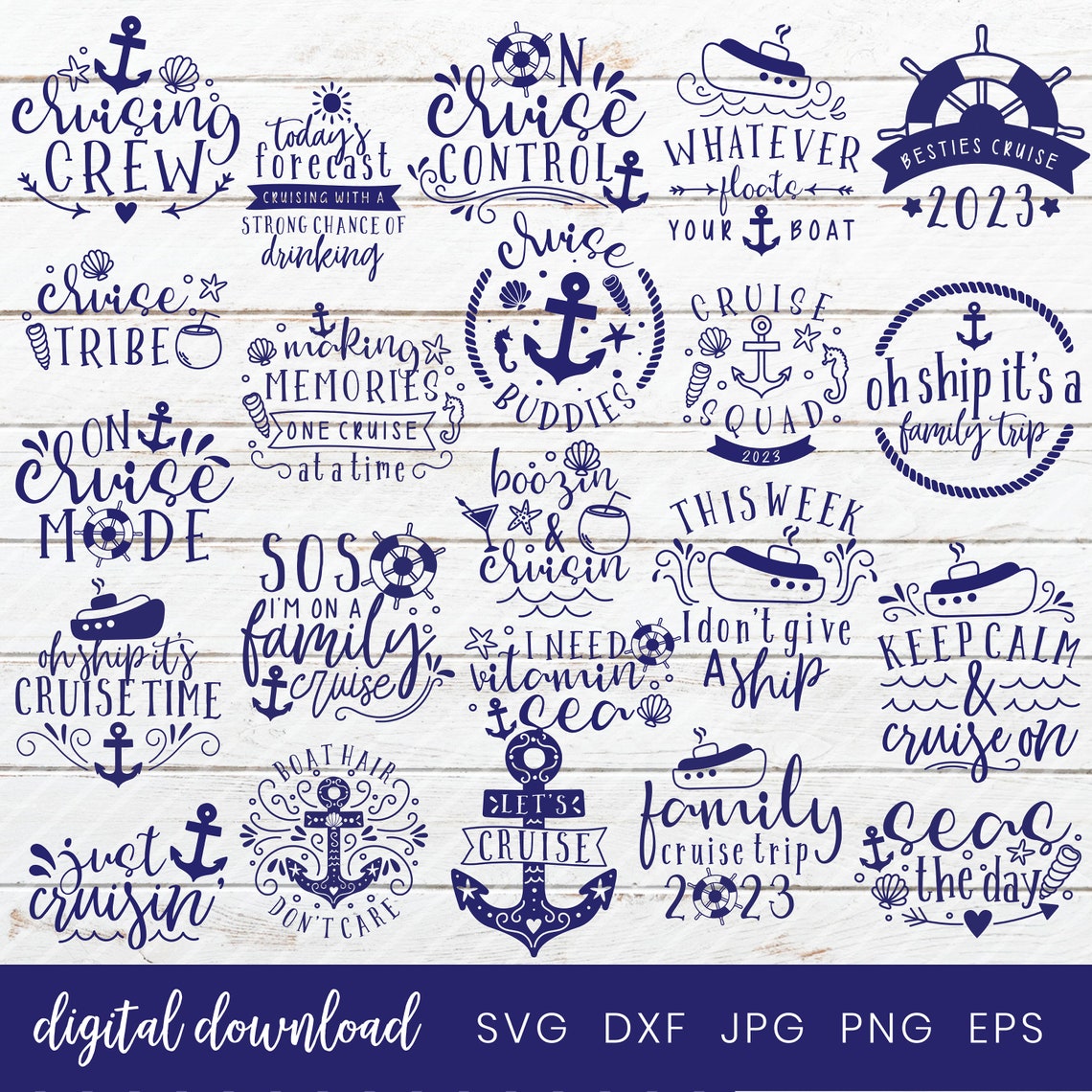 Cruise Svg Bundle Cruise Boat Svg Cruise Squad Crew Shirt - Etsy