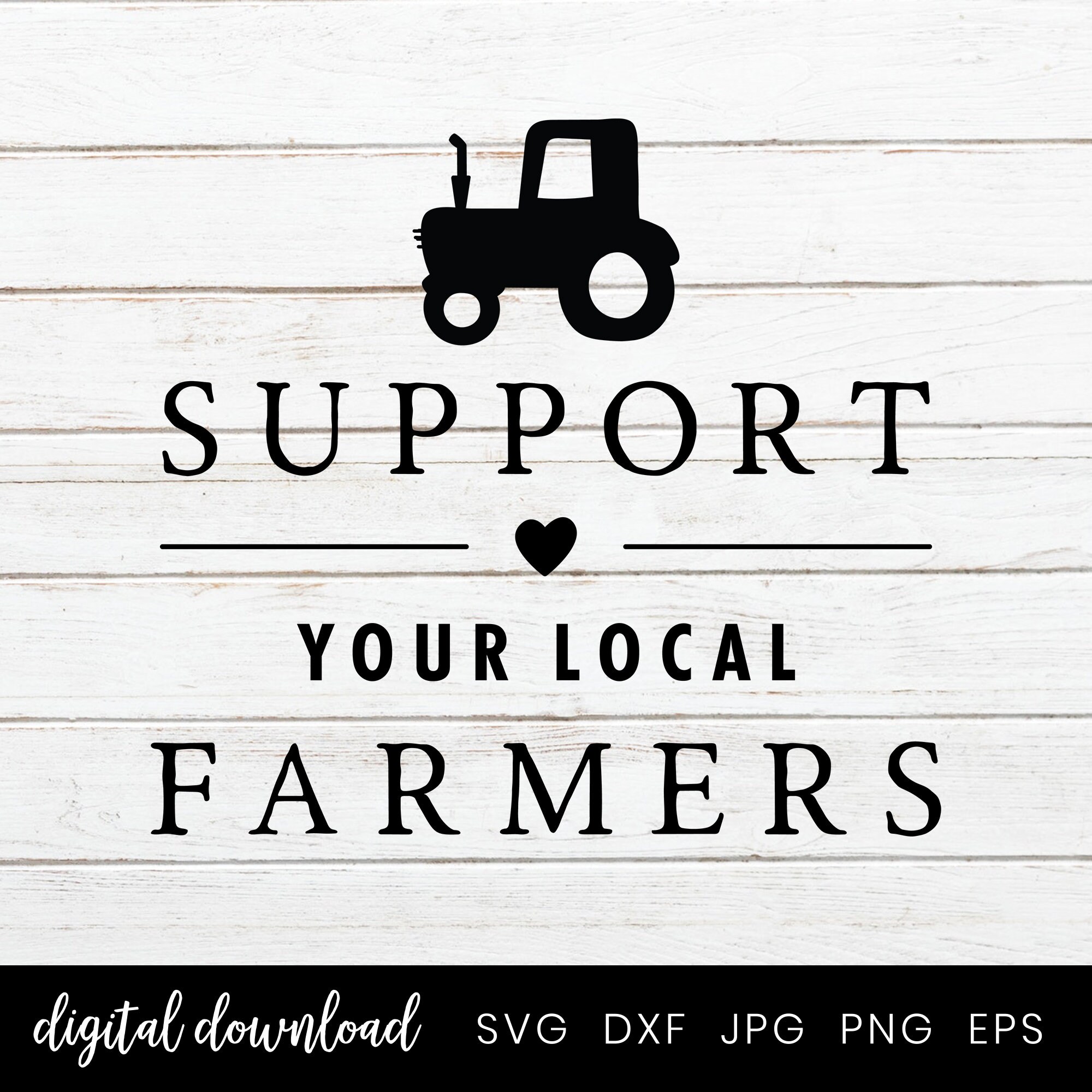 Farmers Market Sign Svg Support Your Local Farmers Svg | Etsy