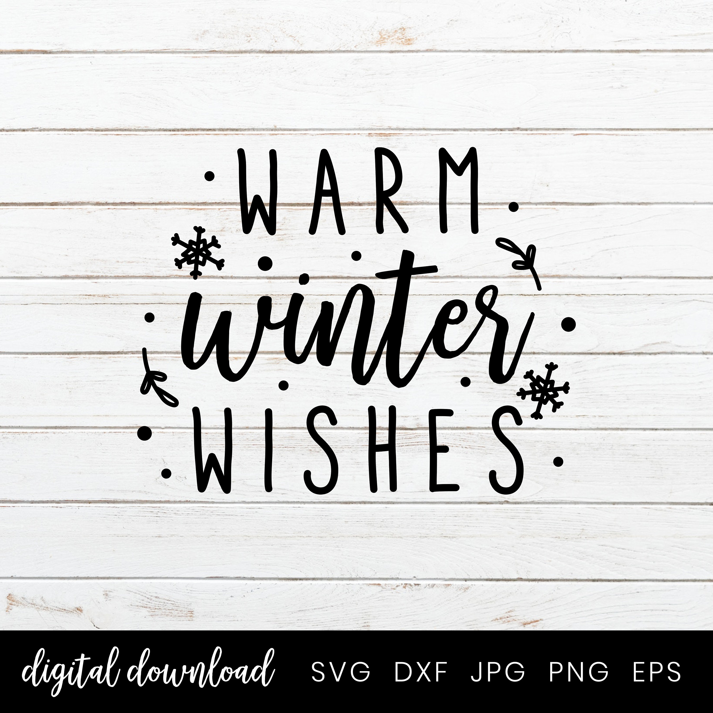 Winter Svg Winter Clipart Snowflake Svg Winter Home - Etsy