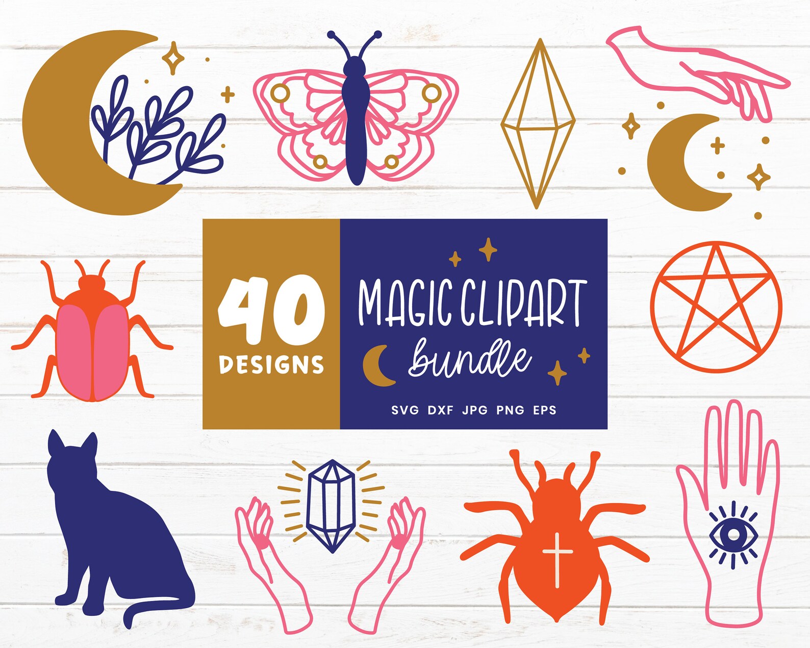Magic SVG Bundle Witchcraft Svg Files for Cricut Witch Svg - Etsy