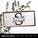 S Monogram Split Alphabet Letter Split Monogram Cut File - Etsy