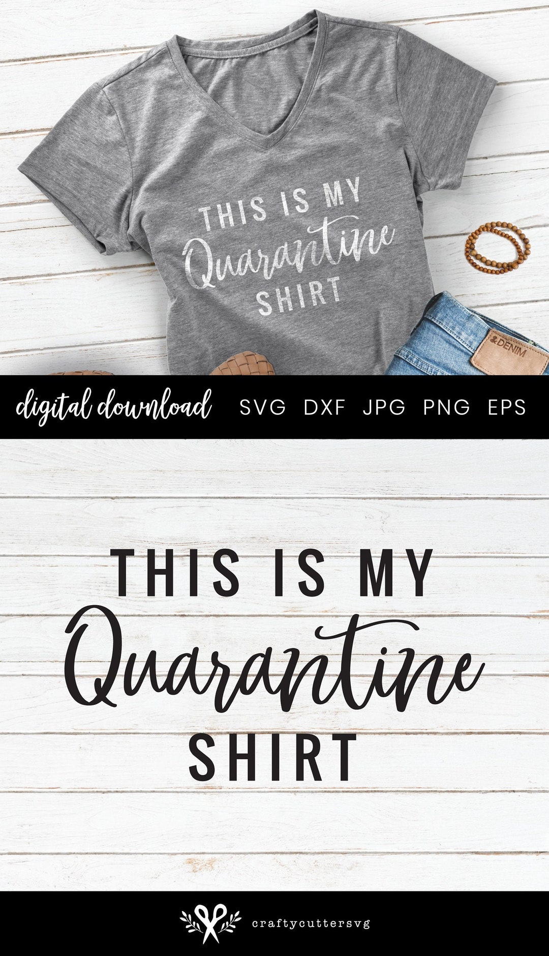 This is My Quarantine Shirt Svg, Quarantine Isolation T-shirt Design ...