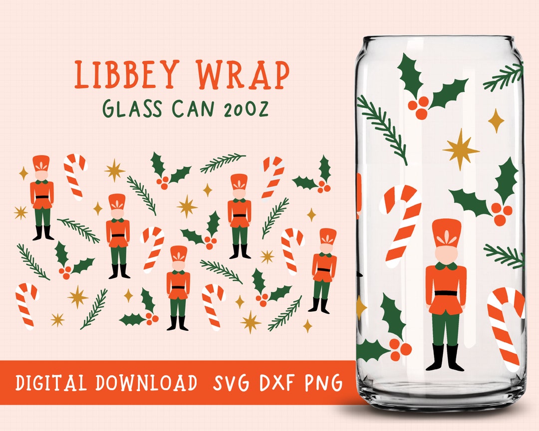 Libbey Can Svg, Full Wrap for Libbey Can 20OZ, Full Wrap Design for ...