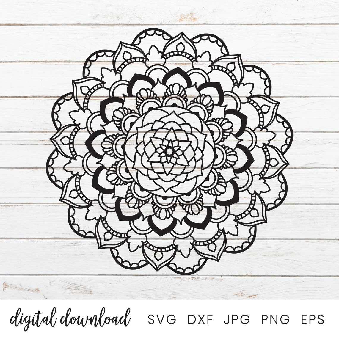 Mandala Art Svg Mandala Svg Cut File Mandala Tapestry | Etsy