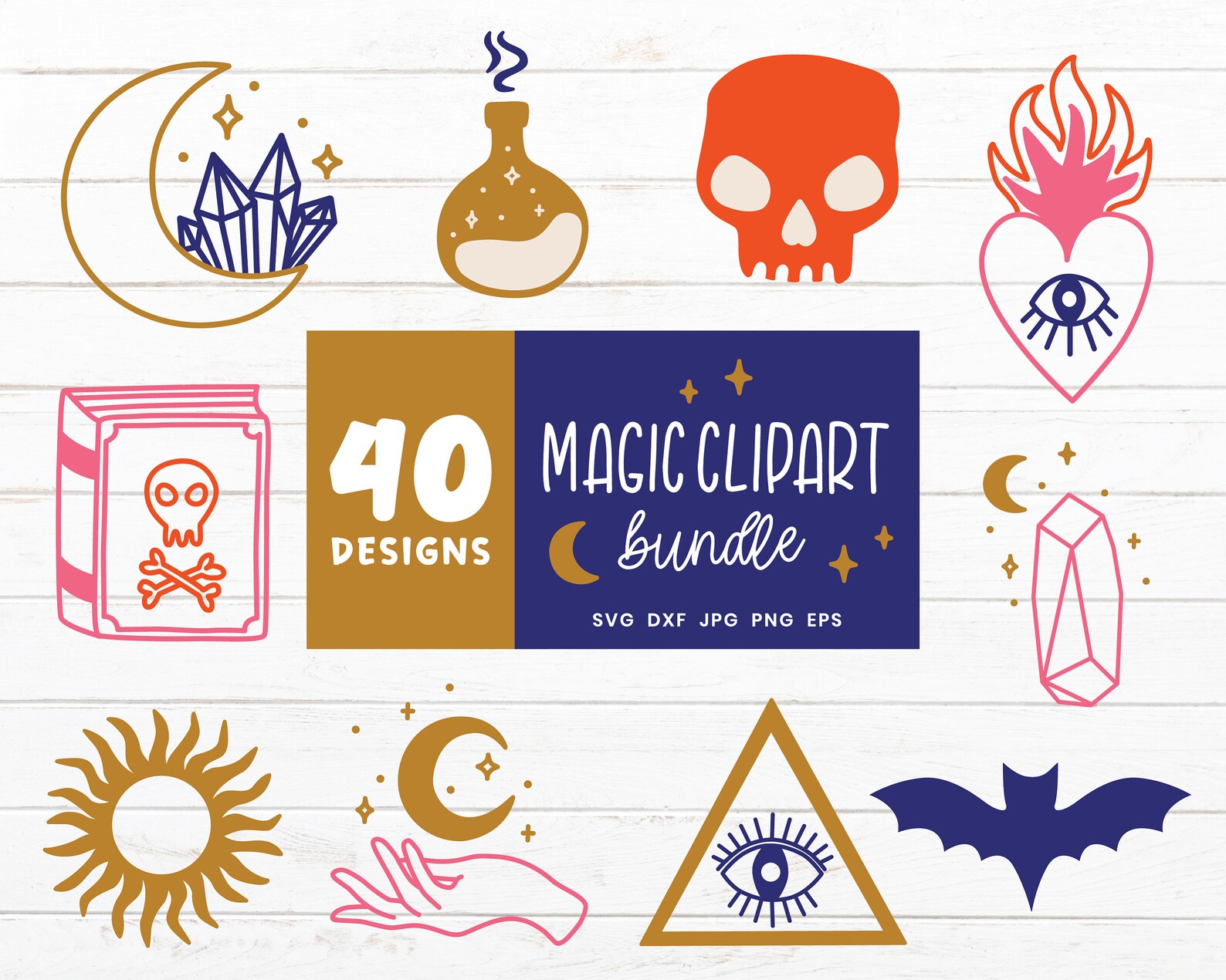 Magic SVG Bundle Witchcraft Svg Files for Cricut Witch Svg - Etsy