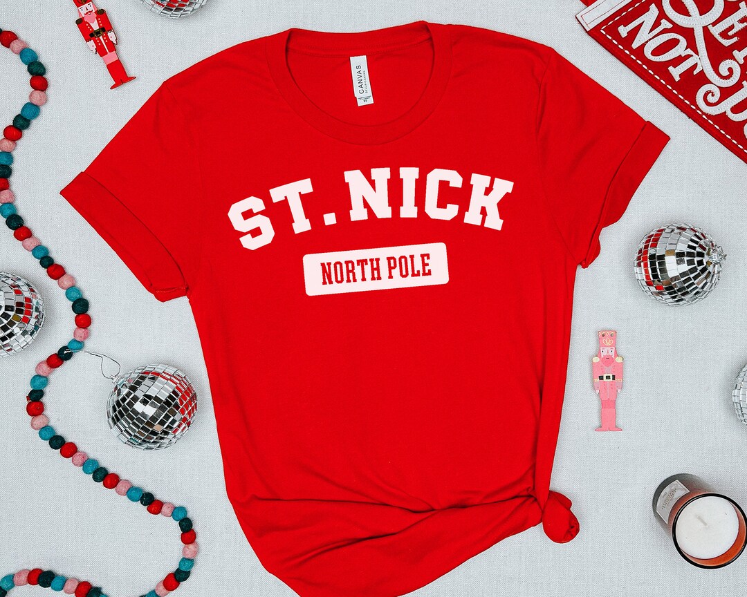 Santa Svg, Christmas Svg, St Nick Svg, North Pole Svg, Christmas T ...