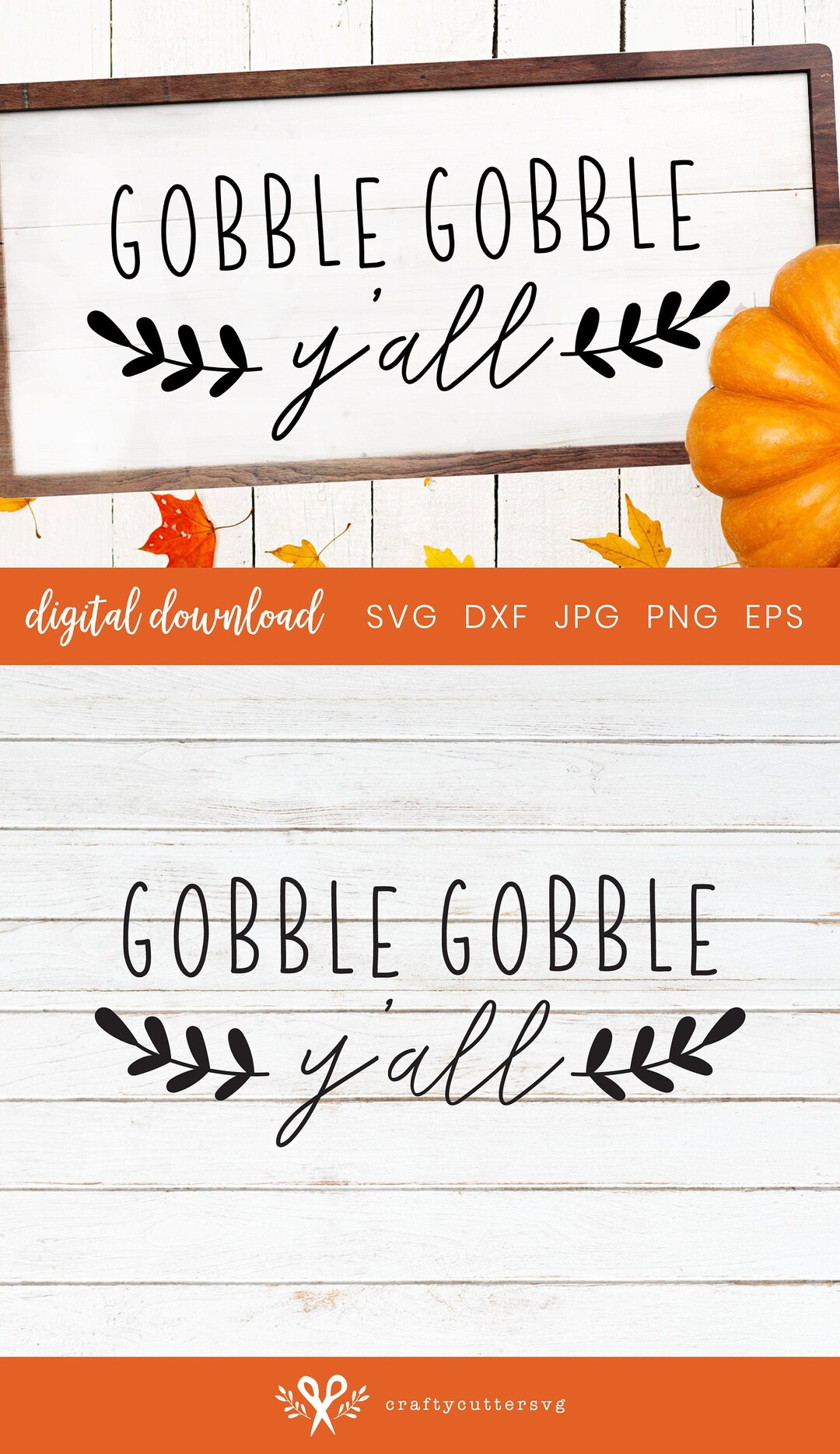 Gobble Gobble Y'all, Thanksgiving Signs, Thankful Home Decor Sign ...
